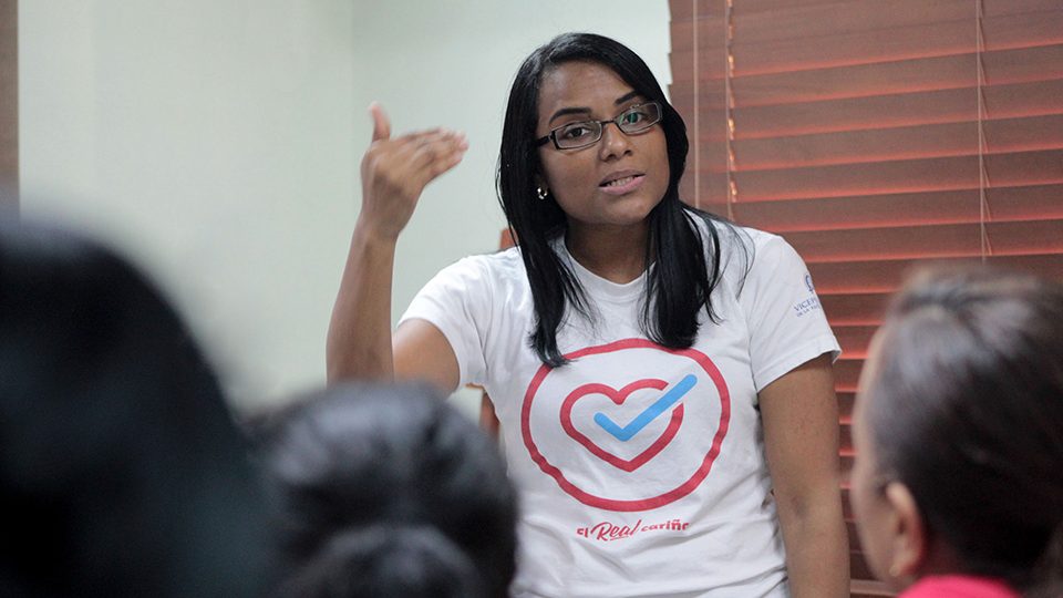 Margaret Almánzar, psicóloga del Departamento de Cultura Ciudadana ...