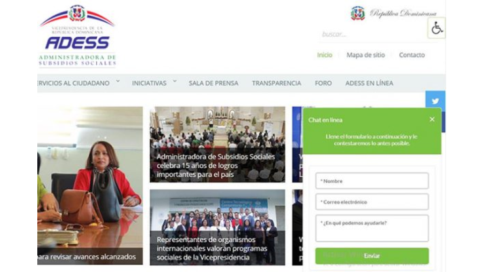 Nuevo chat de ADESS mejorará servicio a los usuarios